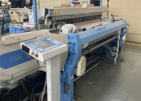 Second hand machines for weaving textile industry.